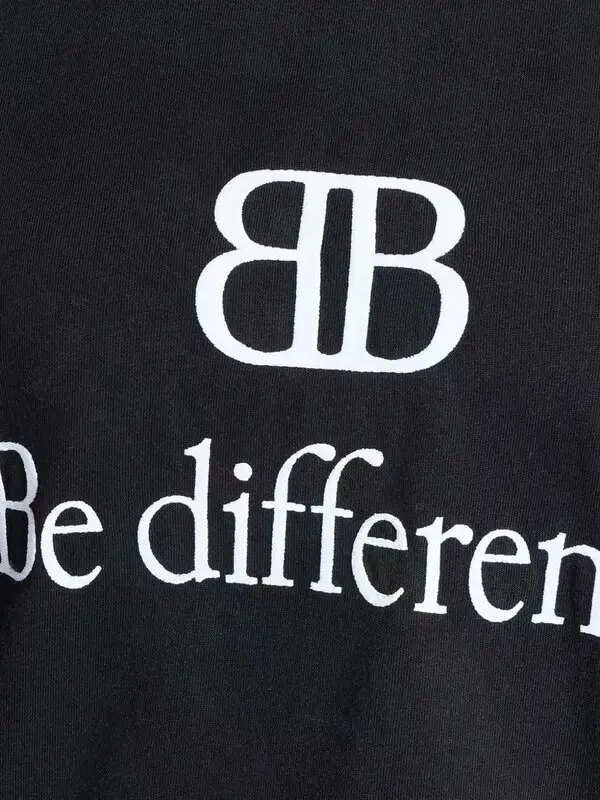 Balenciaga Logo-print Round-neck T-shirt