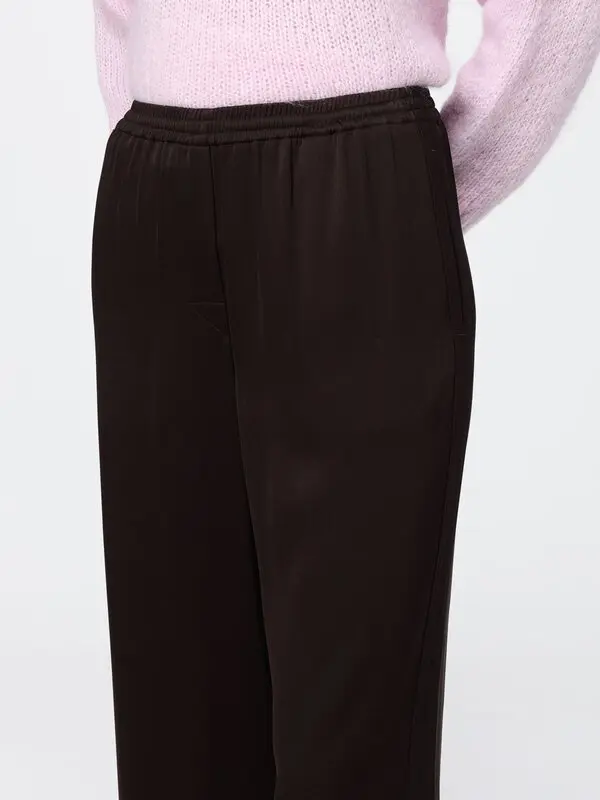 Filippa K High-waisted Jersey Palazzo Pants With Elastic Waistband