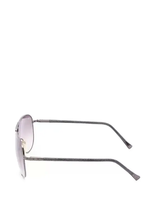 LOUIS VUITTON 2011 Damier Graphite Conspiracion Pilot Sunglasses