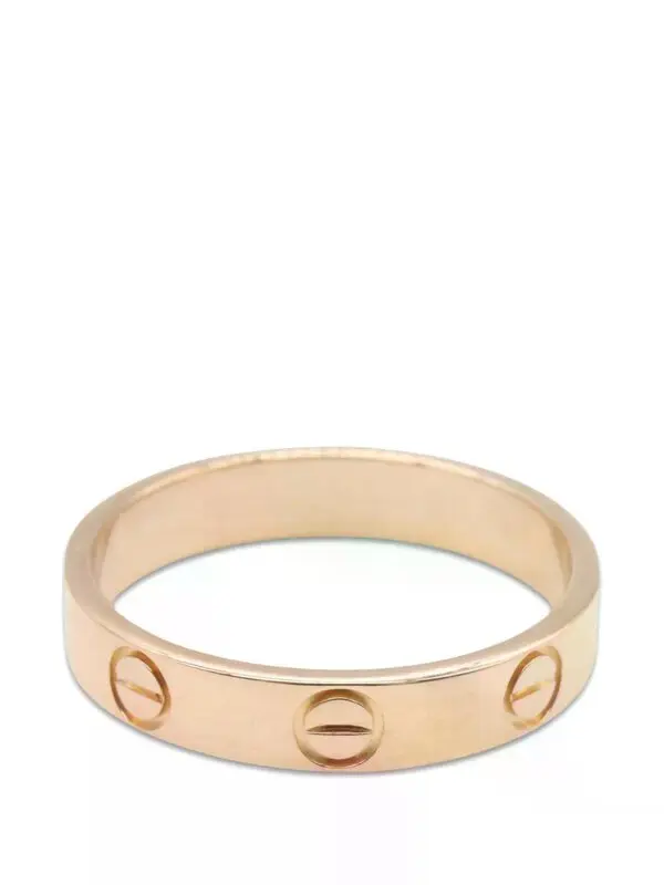 Cartier 2010s Mini Love Ring - Pink