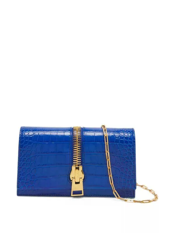 TOM FORD Sedgewick Croc-embossed Mini Clutch Bag