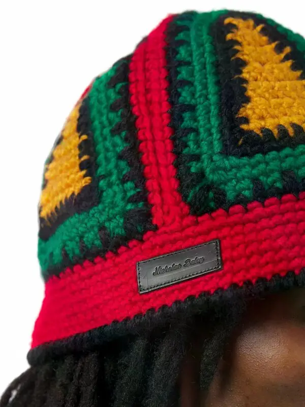 NICHOLAS DALEY Crochet-knit Bucket Hat