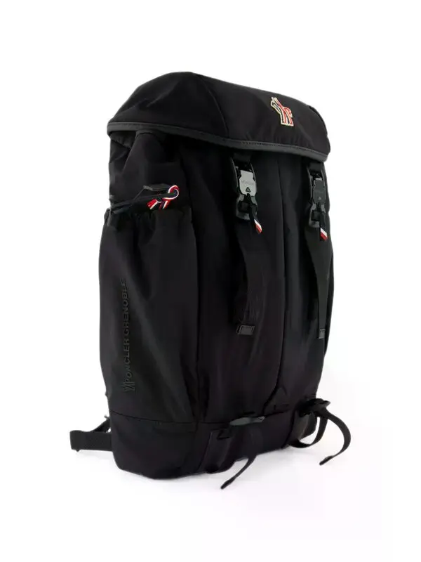 Moncler Leather-trimmed Buckle-fastening Backpack