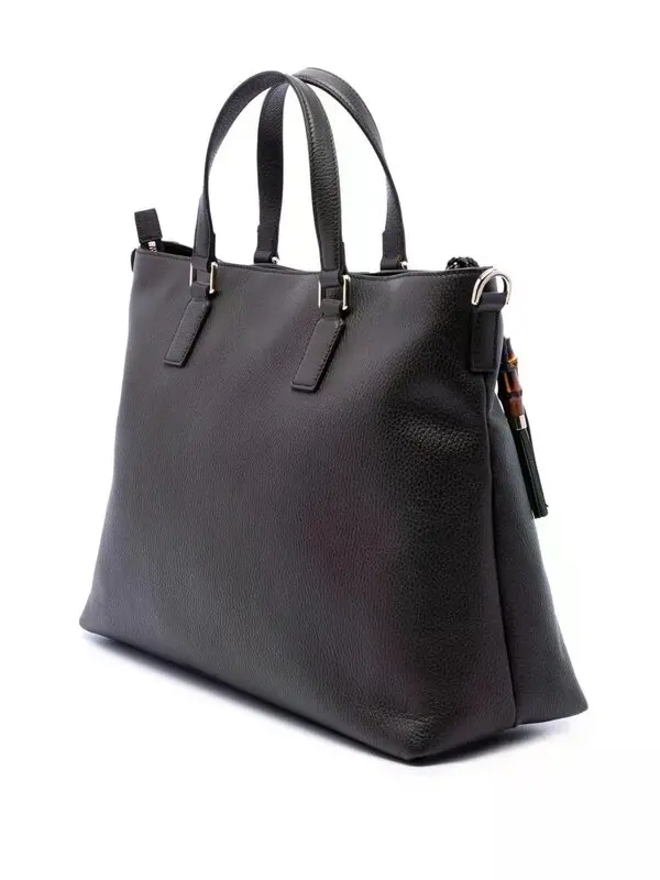 Gucci 2016-2026 Calfskin Bamboo Tassel Satchel