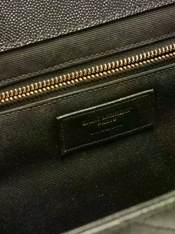 Saint Laurent 2014 Large Monogram Envelope Shoulder Bag