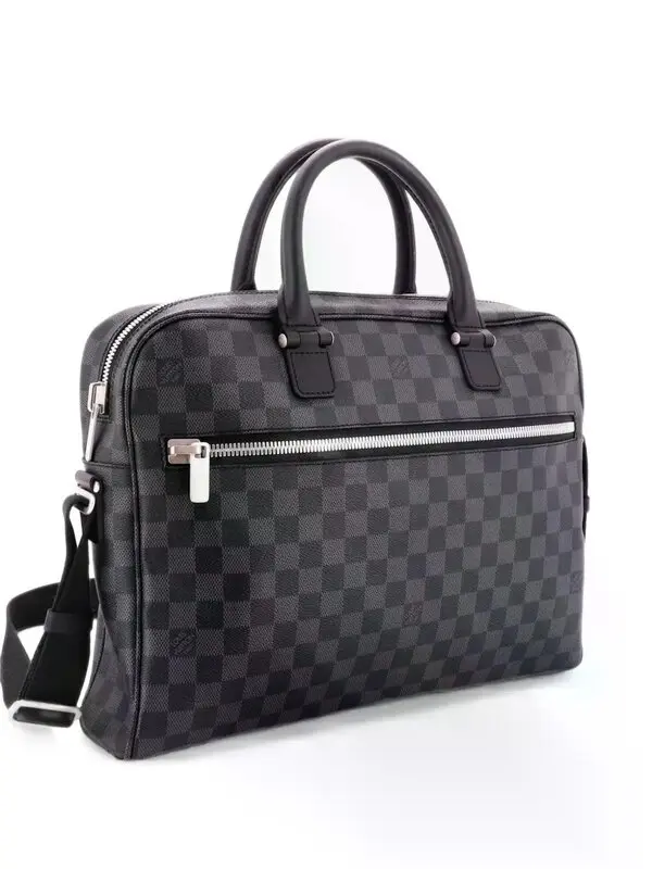 LOUIS VUITTON Horizon Briefcase Damier Graphite Business Bag