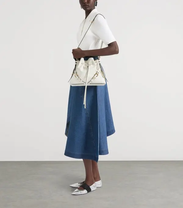 Givenchy Small Leather Voyou Bucket Bag