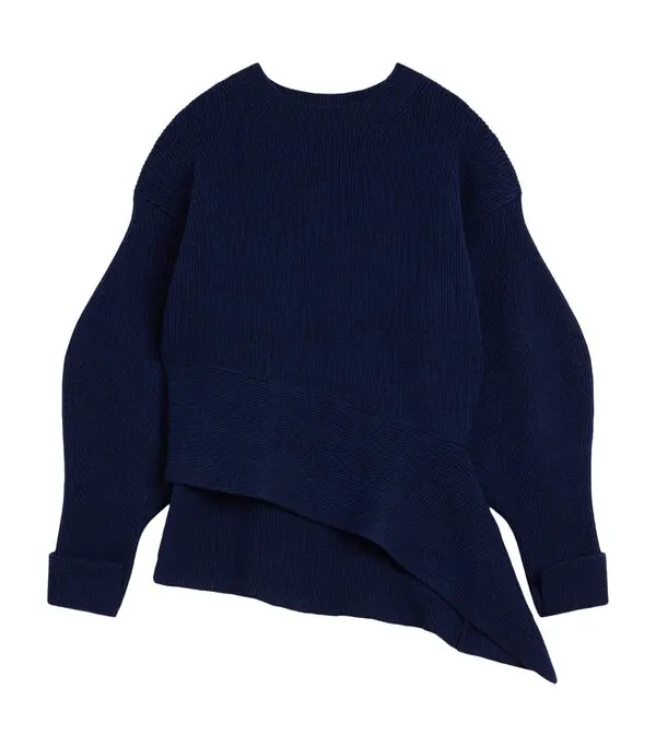 Givenchy Wool-blend Asymmetric Sweater