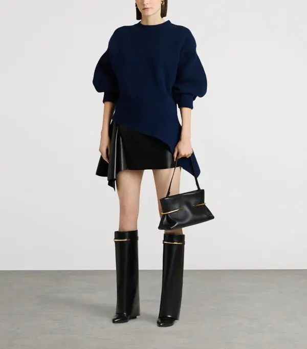 Givenchy Wool-blend Asymmetric Sweater