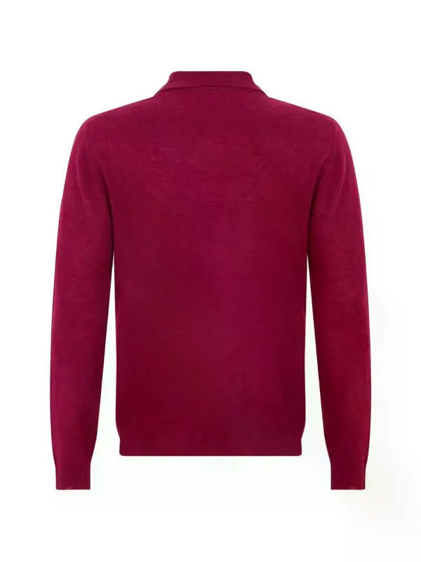 SLOWEAR Fine-knit Polo Shirt