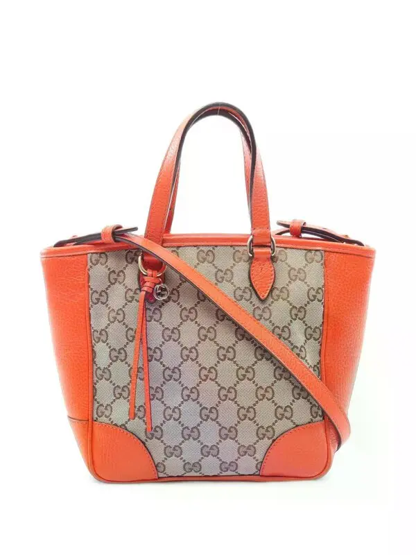 Gucci 2000s Bree Gg Canvas Tote Bag