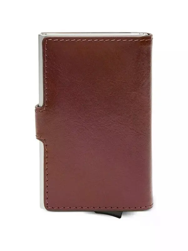 THE BRIDGE Bridge Logo-embossed Leather Cardholder