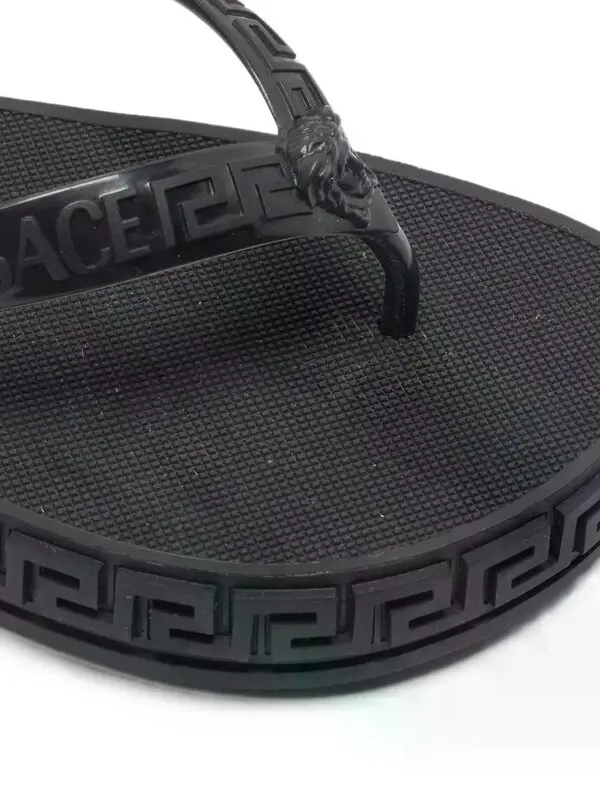 Versace Medusa Thong Sandals