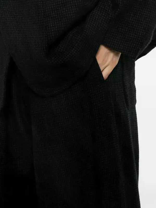 NUDE:MASAHIKO MARUYAMA Houndstooth-pattern Pleated Trousers