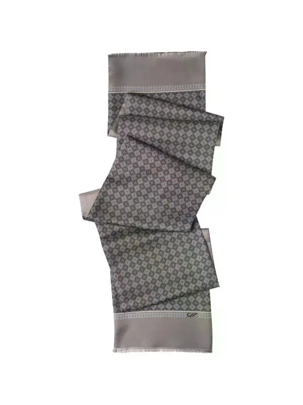 ELIZABETTA Palazzo Medallion-print Reversible Scarf