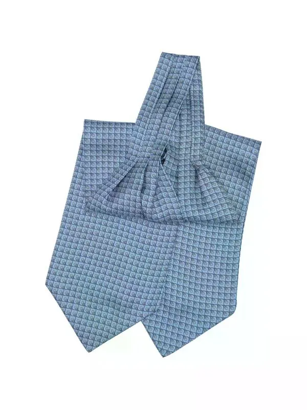 ELIZABETTA Rinaldo Equestrian-print Silk Cravat