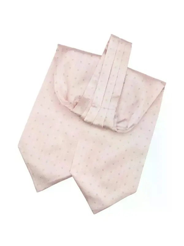 ELIZABETTA Angelo Jacquard-silk Ascot Tie