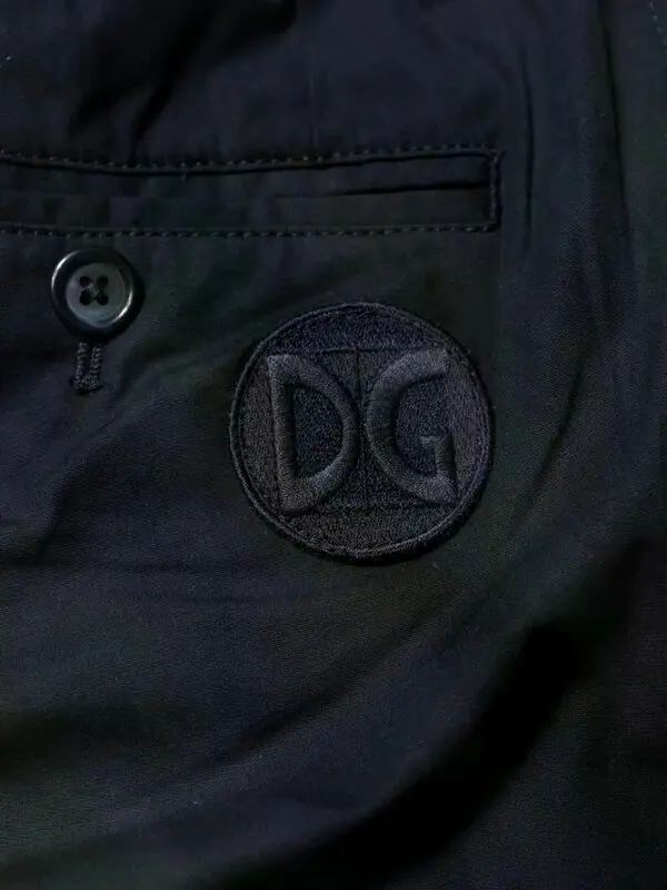 Dolce & Gabbana Drawstring Dg-patch Shorts