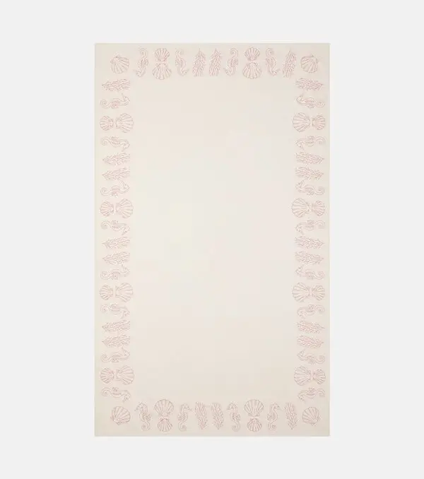 LES-OTTOMANS Embroide Linen Tablecloth