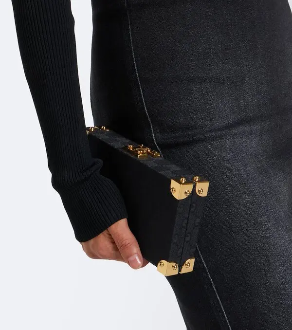 Gucci Evening Mini Gg Canvas Clutch