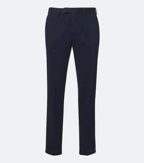Thom Sweeney Cotton Chinos - Blue