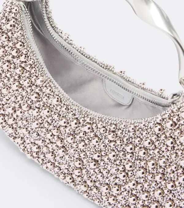 Simkhai Evelyn Beaded Top-handle Bag