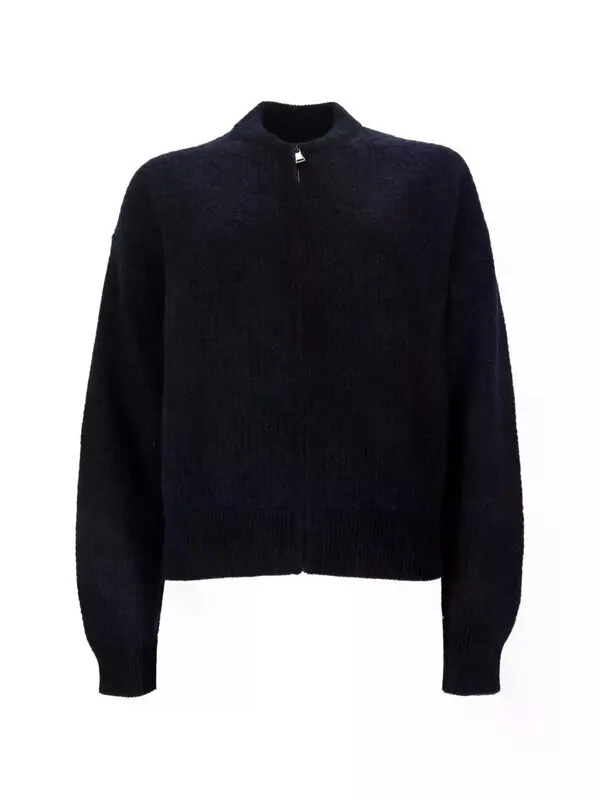 Fabiana Filippi Ribbed-knit Zip-up Sweater