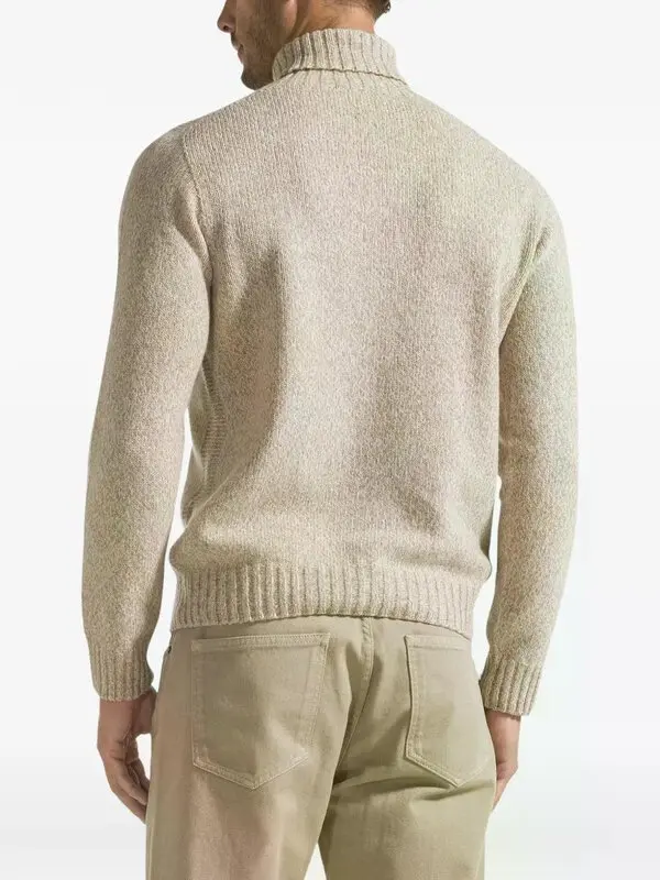 Seventy Roll-neck Ribbed-trim Sweater