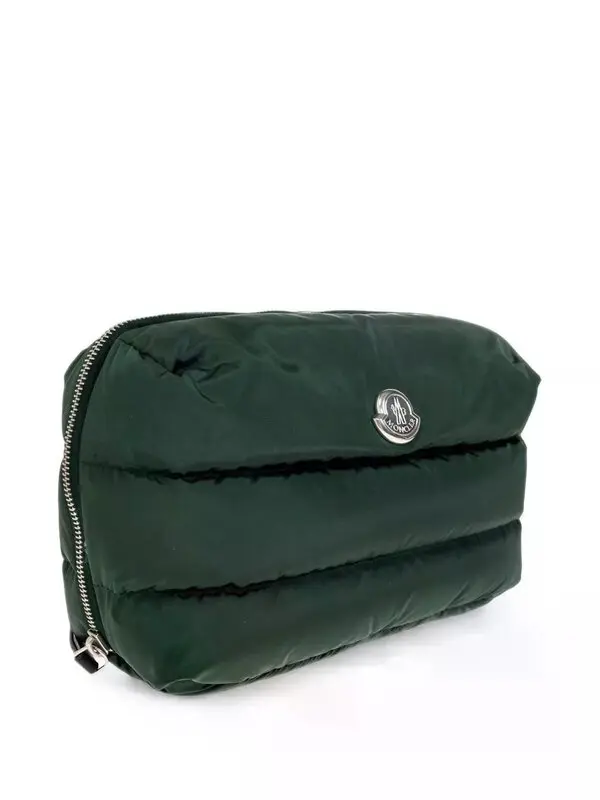 Moncler Caradoc Quilted Logo-plaque Cosmetic Bag
