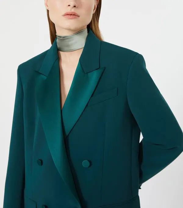 Max Mara Satin-lapel Blazer