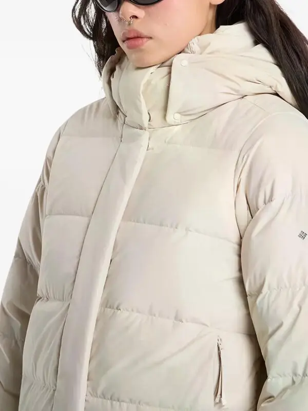 Columbia Amaze Puff Mid Hooded Jacket - Neutrals