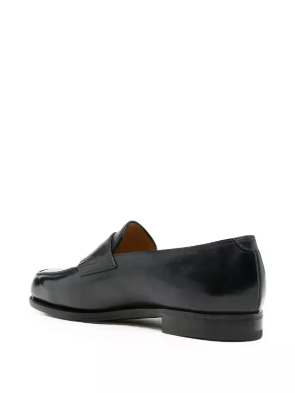 John Lobb Lopez Leather Loafers