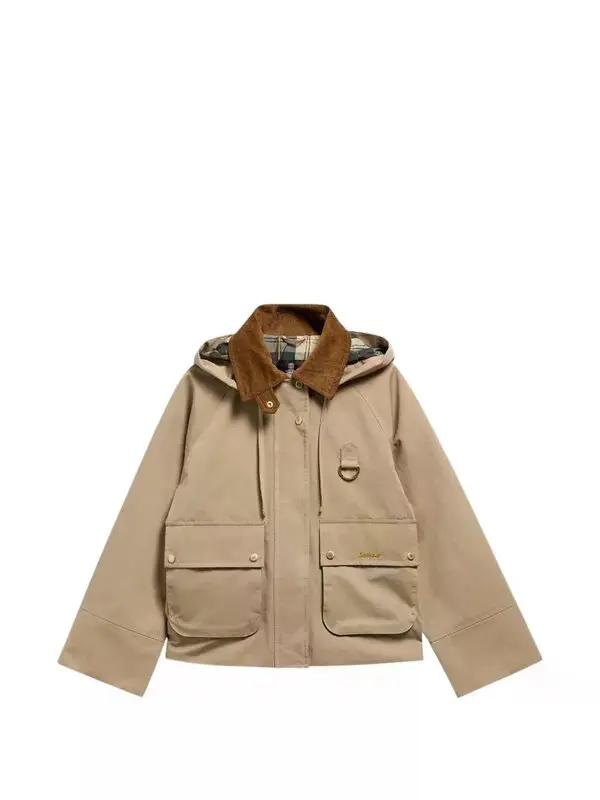 Barbour Terrington Hooded Jacket - Neutrals
