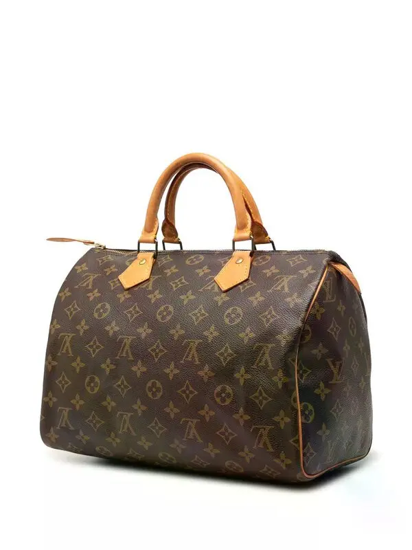 LOUIS VUITTON 1990 Monogram Speedy 30 Boston Bag