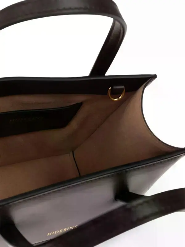 HIDESINS M Pocket Leather Tote Bag