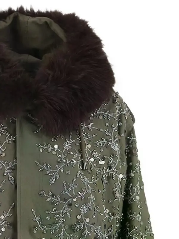 Stella McCartney Sequin-embellished Parka