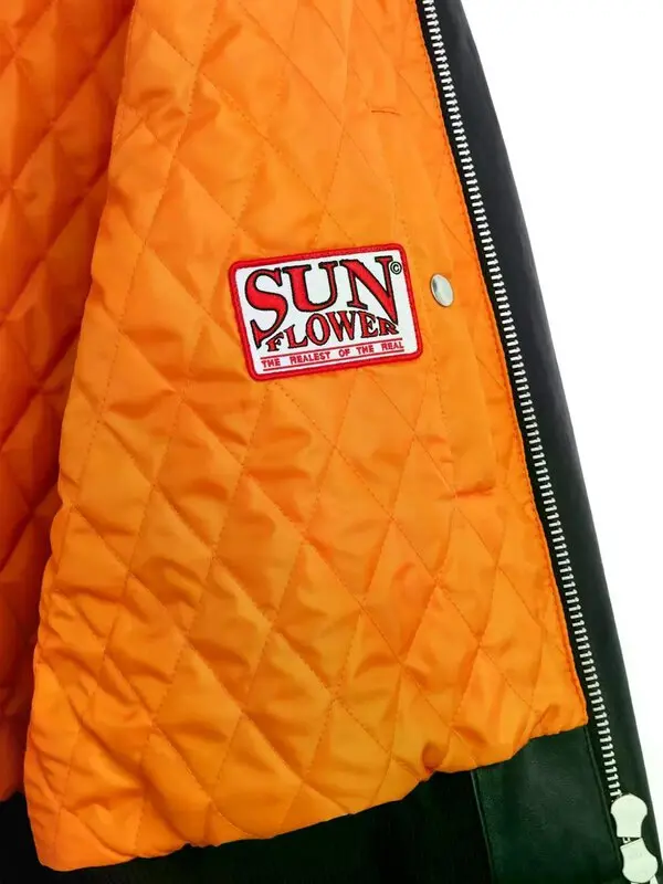 SUNFLOWER Leather Flight Jacket
