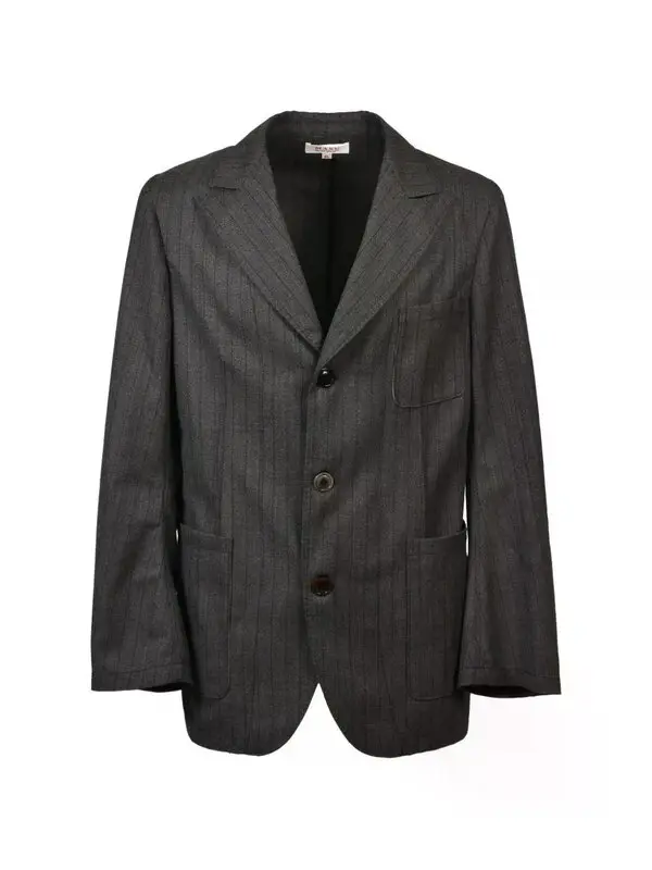 MASU Farmer's Pinstripe-pattern Blazer