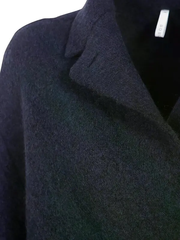 BOBOUTIC Double-breasted Notched-lapels Blazer