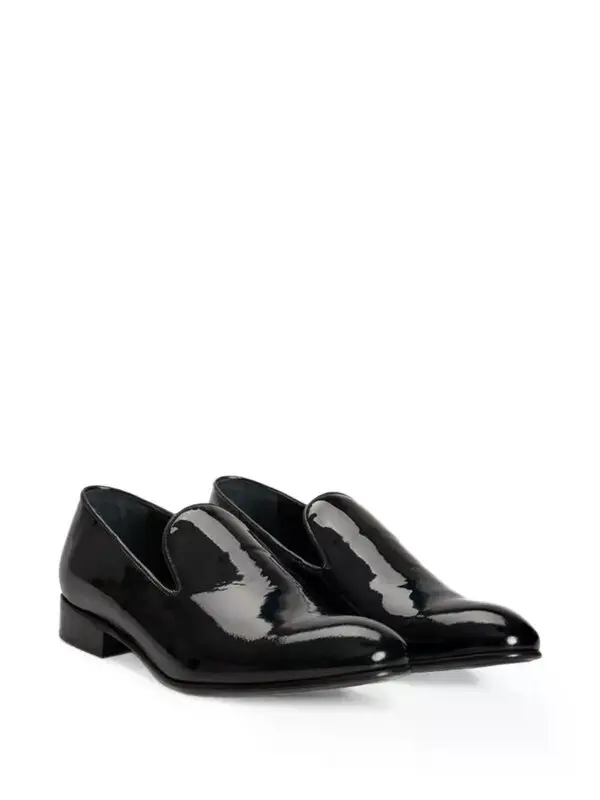 ROBERTO PEPE LUXURY Patent Leather Loafers