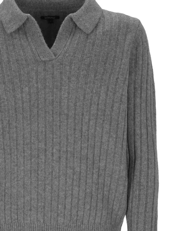 KEELING Ribbed-knit Sweater