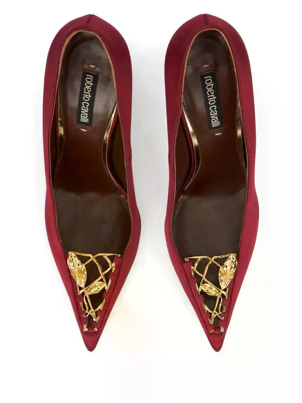 Roberto Cavalli Leaf Insert Pumps