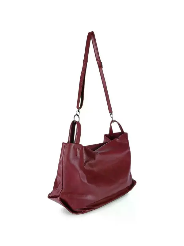 Yohji Yamamoto Tulip Leather Shoulder Bag