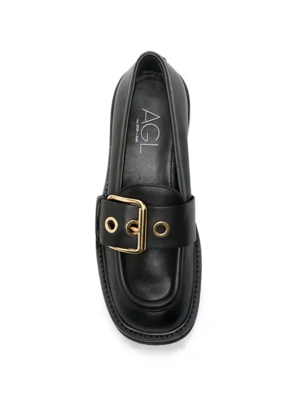 Agl Luggie Buckle-detail Loafers