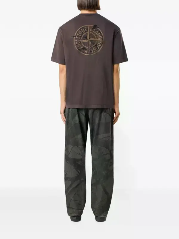 Stone Island 2100001 Organic Cotton Jersey T-shirt - Red