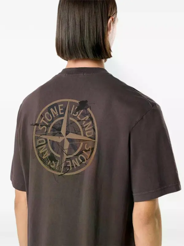 Stone Island 2100001 Organic Cotton Jersey T-shirt - Red
