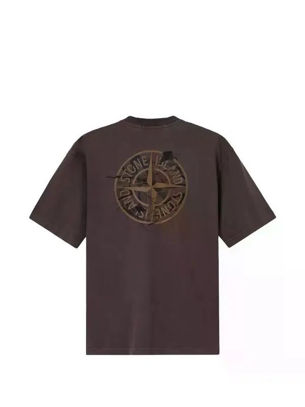 Stone Island 2100001 Organic Cotton Jersey T-shirt - Red