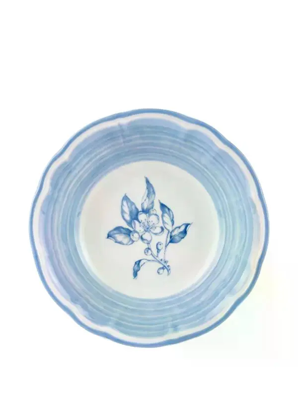 GINORI 1735 Luna Floral-print Bowl - White