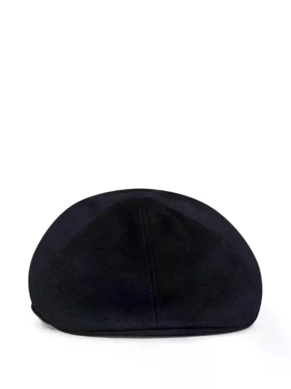 Tagliatore Segmented Cashmere Flat Cap