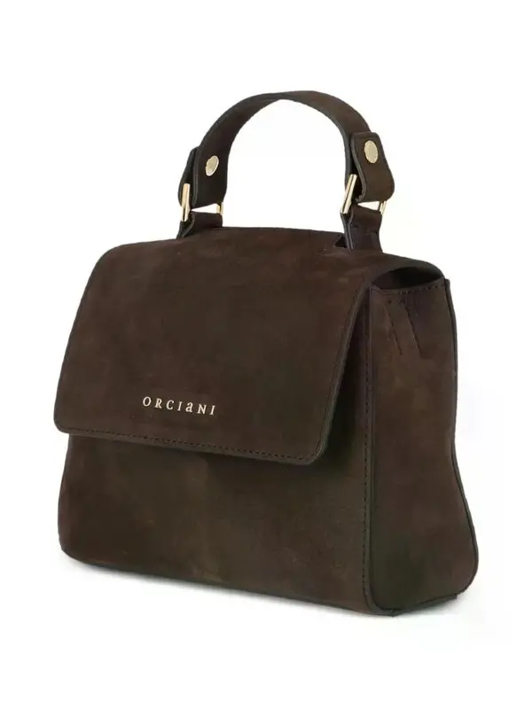 Orciani Mini Sveva Nabucco Leather Tote Bag
